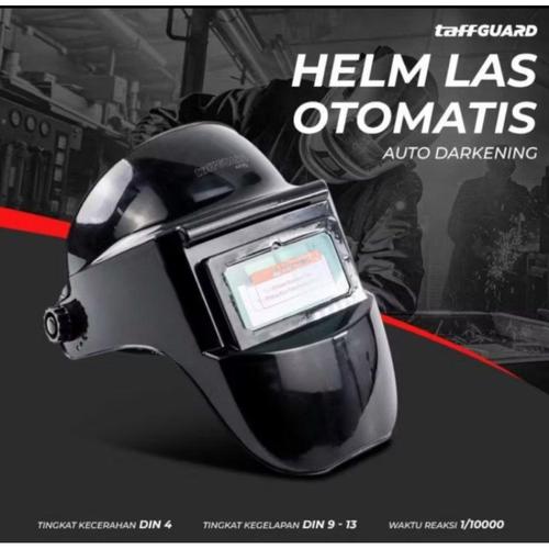 Jual HELM LAS GELAP OTOMATIS ANTI SILAU KACAMATA TOPENG LAS AUTO DARK ...