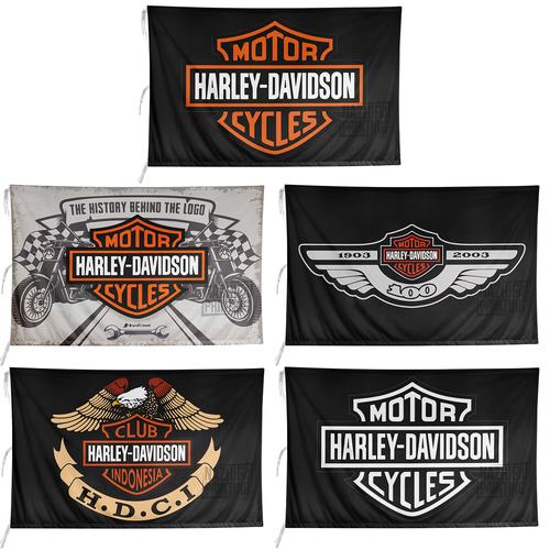 Promo Bendera HDCI Harley Davidson Club Indonesia, Bendera Komunitas ...