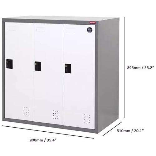 Jual Metal Locker / Loker Kabinet / Digital Lockers / FC9-303 / NFC-303 / 3 pintu - Kota ...