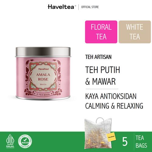 Jual AMALA ROSE | Mini Tin | Haveltea | Teh Putih Mawar | Floral Tea ...