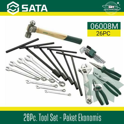 Jual SATA Tool Kit set toolkit 26 Pcs Basic Repair kit 06008M - Jakarta ...