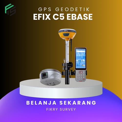 Jual GPS Geodetik Efix C5 GNSS IMU RTK Receiver Free Pelatihan - Jakarta Barat - Alat survey ...