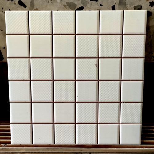 Jual KERAMIK MOZAIK 30 X 30 PUTIH POLOS PRECUT - Kota Depok ...