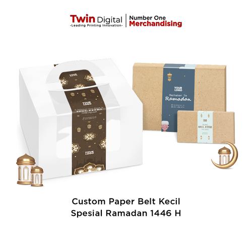 Jual Paper Belt Ramadhan Label Box Makanan Custom Ukuran - Paper Belt ...