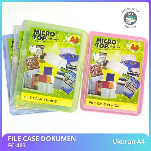 Promo BOS File Case A4/ Dokumen Case/ Hard Case File/ Map/ Kertas/ Box ...