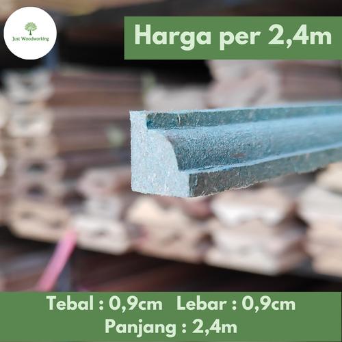 Jual JU-E1 LIST KACA HMR HIJAU WALL MOULDING WAINSCOTING WALL PANEL ...