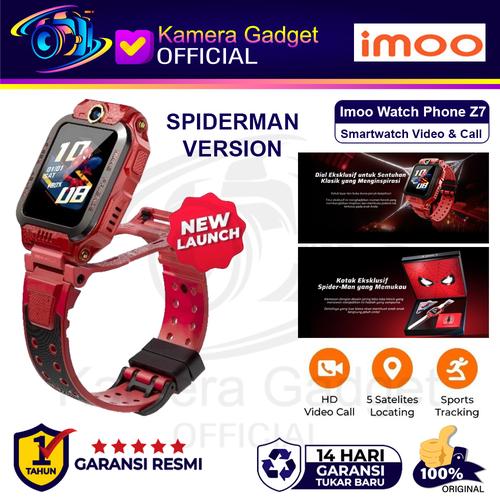 Promo Imoo Watch Phone Z7 SPIDERMAN Smartwatch Video & Call Sport ...