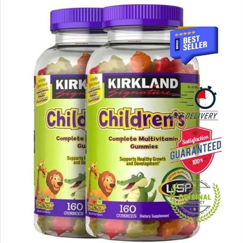 Jual Kirkland Childrens Complete Multivitamin Kids 160 Gummies Original - Kab. Badung ...