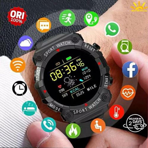 Jual Sporty Smartwatch / Jam Tangan Sport Pria dan Wanita Pintar untuk ...