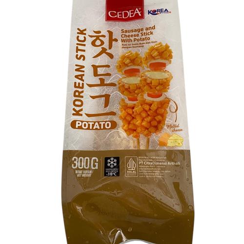 Jual Cedea Korean Stick Potato (isi sosis ikan, keju dan kentang) isi 3 ...