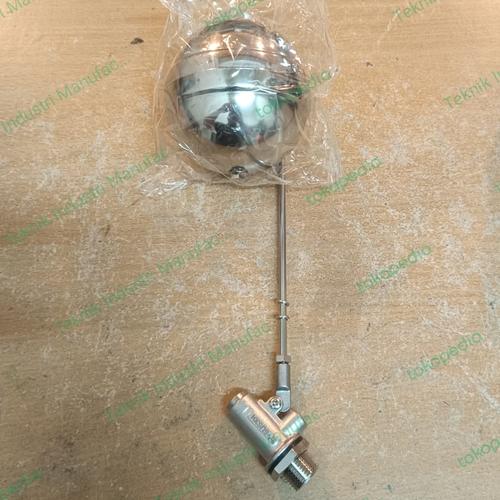 Jual Floating Valve Stainless 1/2" inch Pelampung Tangki Otomatis DN 15 ...
