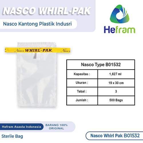 Jual Nasco Whirl-Pak Sterile Sample Standard Bags - B01532 (1.627 ml ...
