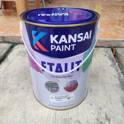 Jual Kansai paint ftalit cat kayu dan besi synthetic super gloss enamel ...