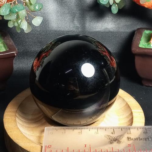 Jual Batu Natural Black Obsidian Sphere (4) - Jakarta Barat - Natural ...