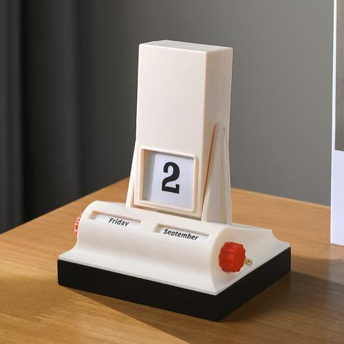 Jual Kalender Flip Retro Perpetual Calendar Kalender Abadi Kalender ...