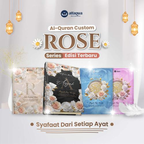 Jual Al Quran Custom Rose Series | Edisi terbaru 2025 | Ukuran sedang ...