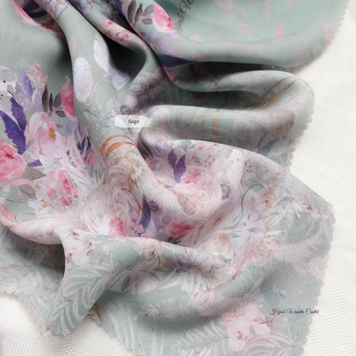 Jual [ BUY 3 GET 1 FREE DIVI]- Hijabwanitacantik - Pashmina Motif Emily ...