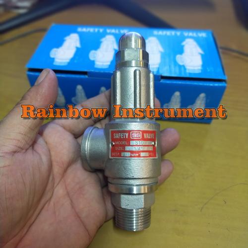 Jual Safety Valve SS 304 3/4" Inch / safety Relief Valve Full Stainless ...