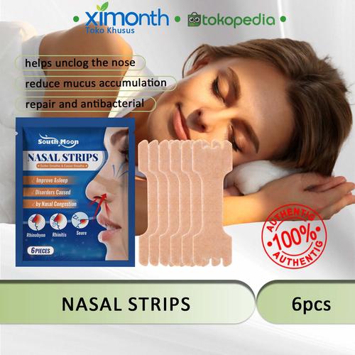 Jual Anti-Snoring Nasal Strips Stop Snoring mouth tape Relief Breathing Good Sleeping Relaxing ...