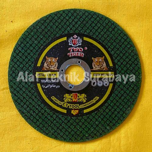 Jual BATU POTONG TWO TIGER 4" INCH X 1.2 MM X 16 CUT CUTTING WHEEL ...