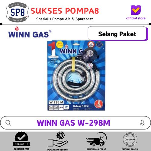 Jual Selang Paket Regulator Winn Gas W-298M SNI / Selang Gas Paket - Kota Tangerang Selatan ...