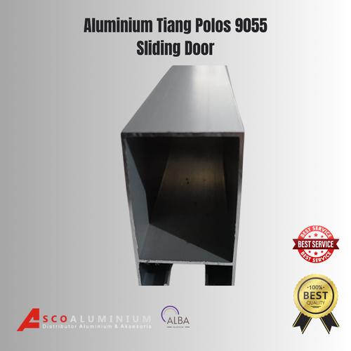 Jual Aluminium Tiang Polos Profile 9055 Sliding Door Alexindo | Kusen ...