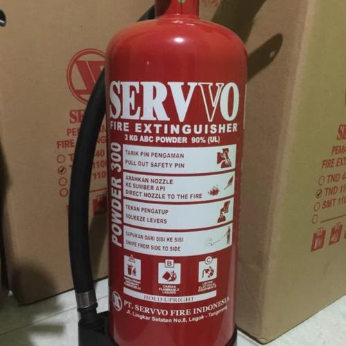 Jual APAR SERVVO 3KG ABC POWDER ALAT PEMADAM API RINGAN SERVO RACUN API ...
