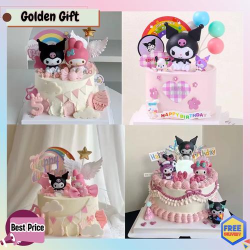 Promo Topper Miniatur Hiasan Kue Ulang Tahun Tema Karakter Sanrio ...