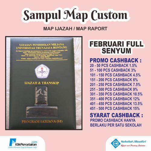 Jual MAP IJAZAH HOTPRINT PRESS K13 CUSTOM - TANPA ISIAN - Kota Surabaya ...