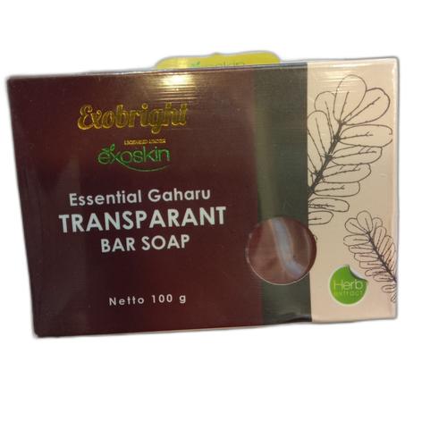 Jual Sabun exoskin BRIGHTENING SOAP & ESSENTIAL GAHARU TRANSPARANT BAR SOAP - brightening ...