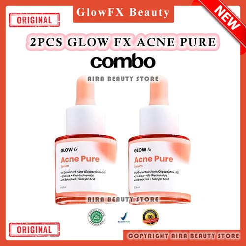 Promo GLOW FX Serum Wajah Acne Pure - Serum Untuk Jerawat Meradang ...