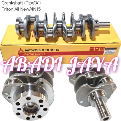 Jual CRANKSHAFT KER AS KRUK AS MITSUBISHI ALL NEW TRITON PAJERO 4N15 ...