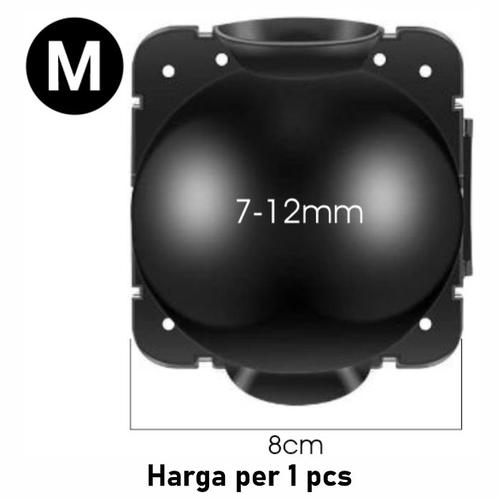 Jual uk M alat cangkok tanaman wadah box hitam bola pohon tempat media ...