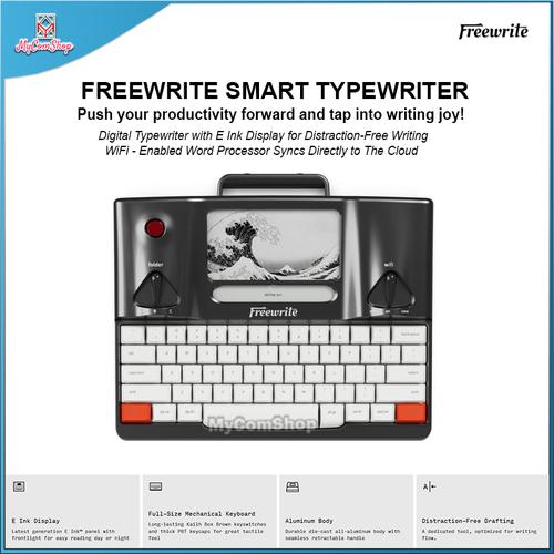 Jual FREEWRITE SMART TYPEWRITER DIGITAL WITH E INK DISPLAY MECHANICAL ...