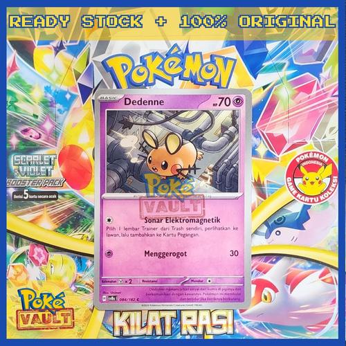 Jual Kartu Pokemon TCG - Dedenne sv8s 084/182 C - Jakarta Utara ...