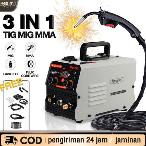 Jual REAIM alat las Mesin Las Inverter Portable 120A 600 watt Mesin las ...