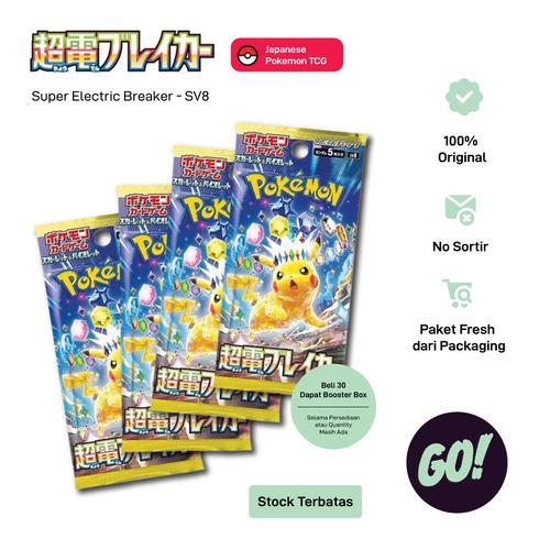 Jual Super Electric Breaker - Pokemon Japanese TCG - Booster Pack - SV8 - Jakarta Selatan ...
