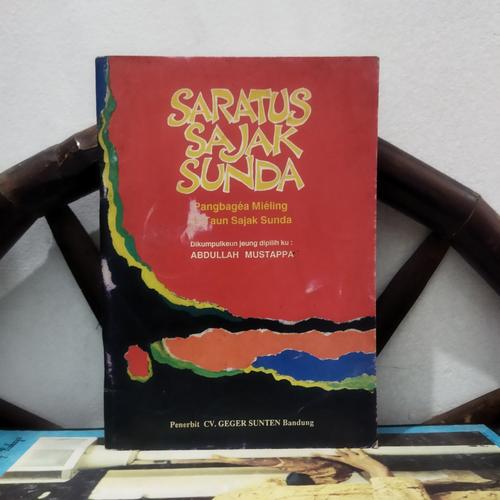Jual Saratus Sajak Sunda - Pangbagea Mieling 40 Taun Sajak Sunda - Dikumpulkeun ku Abdullah ...