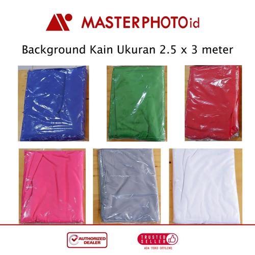 Jual Background studio Kain polos ukuran 2.5m × 3m - Merah - Kota ...