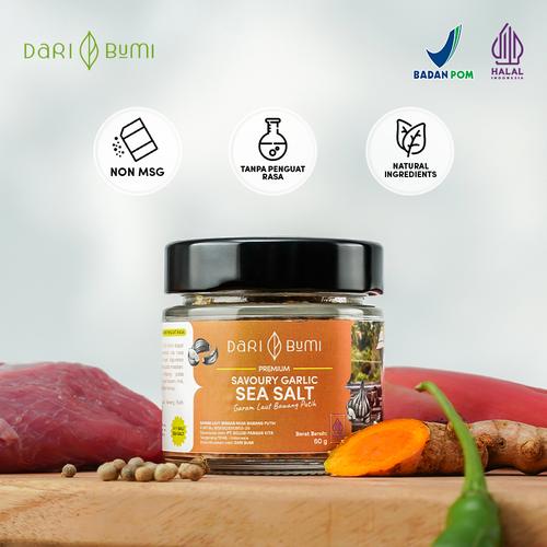 Promo Dari Bumi Garam Laut Bali Rasa Bawang Putih 60 Gram Savoury ...