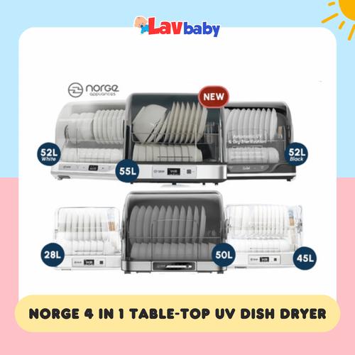 Jual Norge UV Sterilizer Dish Dryer Steril Botol Piring Pengering 45L ...