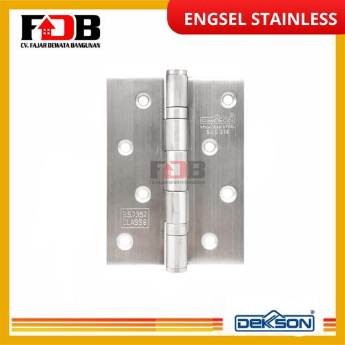 Jual Engsel Stainless Dekson / Dekkson ESS 316 4X3X2MM 2BB SSS Engsel ...