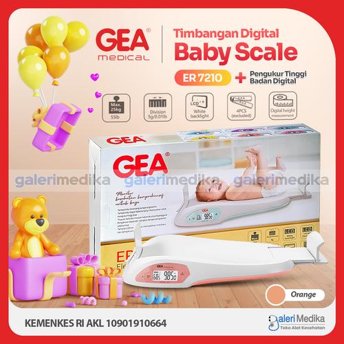 Jual Timbangan Bayi digital / Baby Scale Onemed tipe 721 bluetooth - GEA UNGU - Kab. Tangerang ...