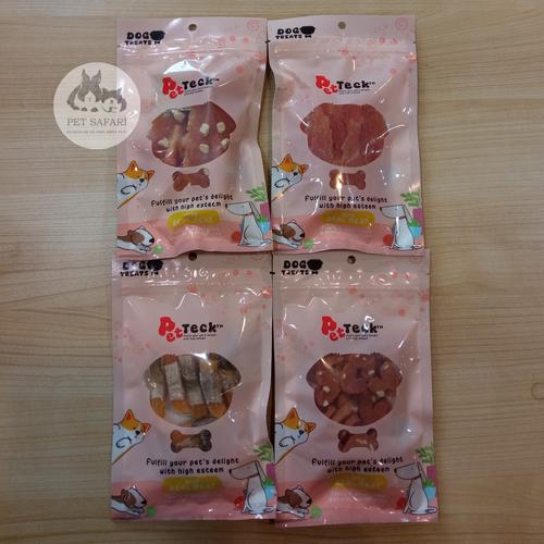 Jual Snack Anjing Pet Teck Dog Treats With Real Meat 100gr - Kode ...
