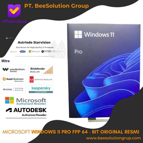 Jual Microsoft Windows 11 Pro FPP 64 - bit Original Resmi - Kota ...