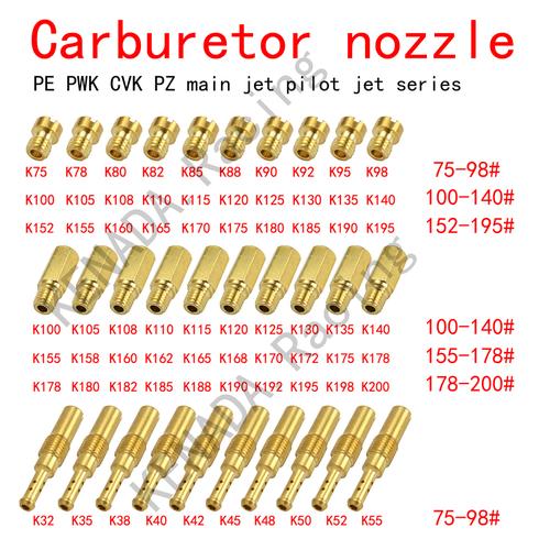 Jual Main Pilot jet karbu PWK PE PWL PJ MJ 20 set karburator spuyer - PE main jet V2 - Kota ...