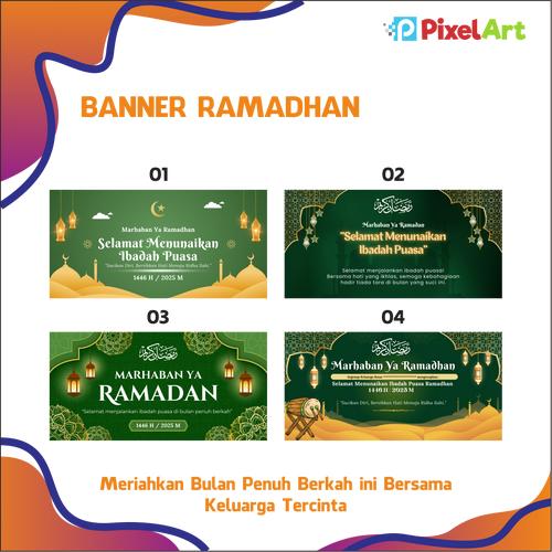 Jual SPANDUK MENYAMBUT PUASA SPANDUK RAMADHAN 1446 H 2025 M SPANDUK ...