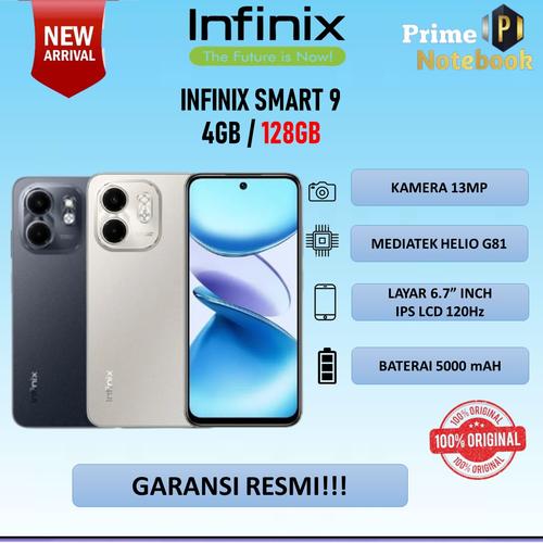 Jual Infinix Smart 9 2024 Smartphone 2024 Ram 4gb 128gb Garansi Resmi 1 ...