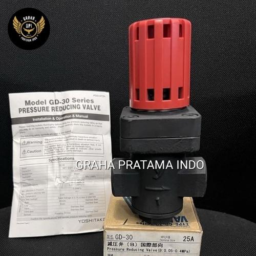 Jual PRESSURE REDUCING VALVE YOSHITAKE 3/4" INCH GD30 PRV YOSHITAKE GD-30 DRAT DN20 - Jakarta ...