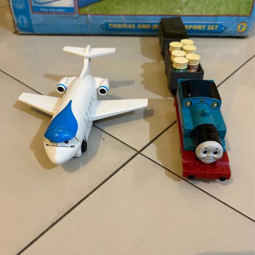 Jual plarail thomas and jeremy set sodorairport( prelove ) takara tomy - Jakarta Timur ...